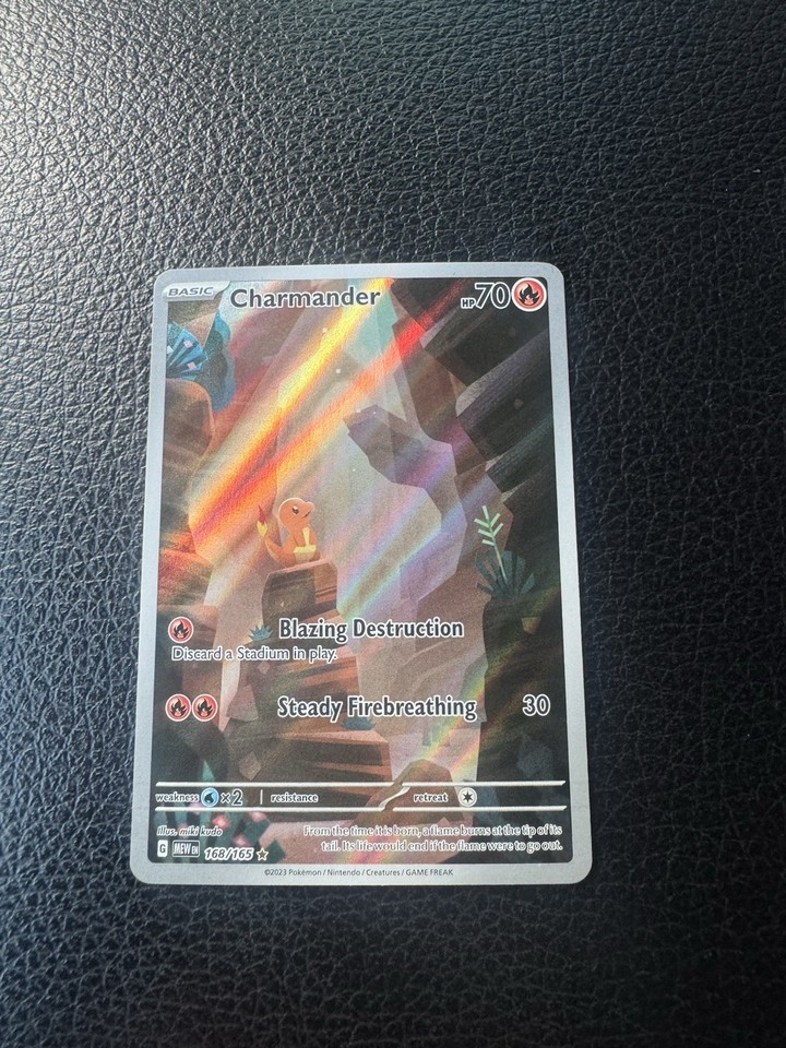 Pokemon S&V 151 - Charizard SIR 199 Charmeleon 169 IR Charmander IR 168 ...