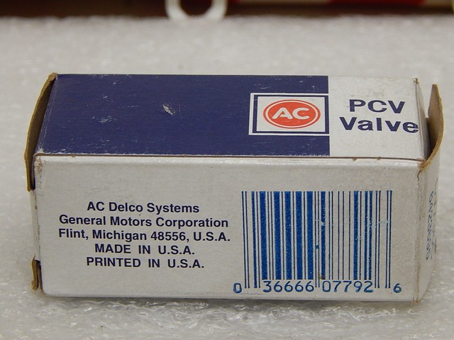 Dealership NOS GM General Motors Chevrolet 6423695 CV736C PCV Valve AC ...