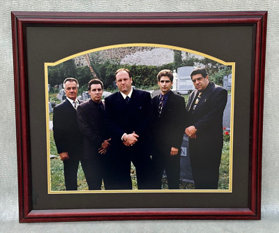 JAMES GANDOLFINI ORIGINAL SOPRANO'S MOB CREW PHOTOGRAPH ITALIAN CRIME ...