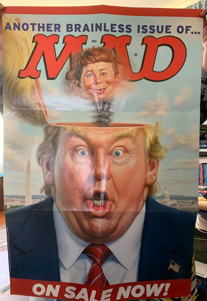 Mad Magazine Trump Poster and Gorgeous Magazine Set | eBay