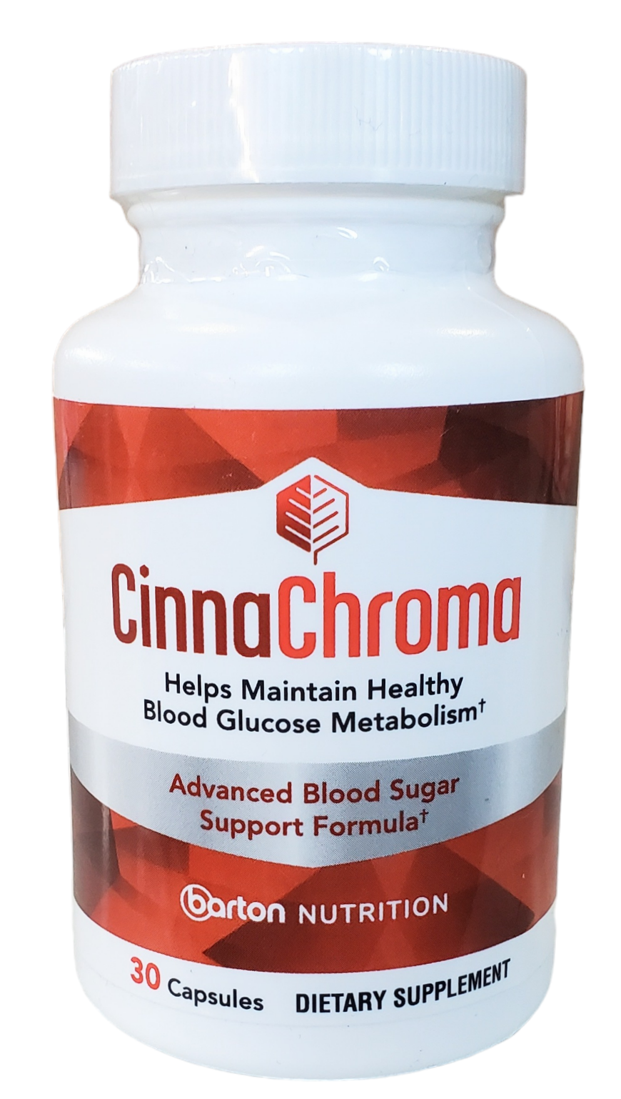 Barton Nutrition CinnaChroma Cinnamon Dietary Supplement - 30 Capsules ...