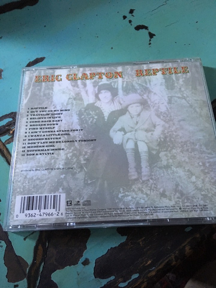 Eric Clapton Reptile CD | eBay