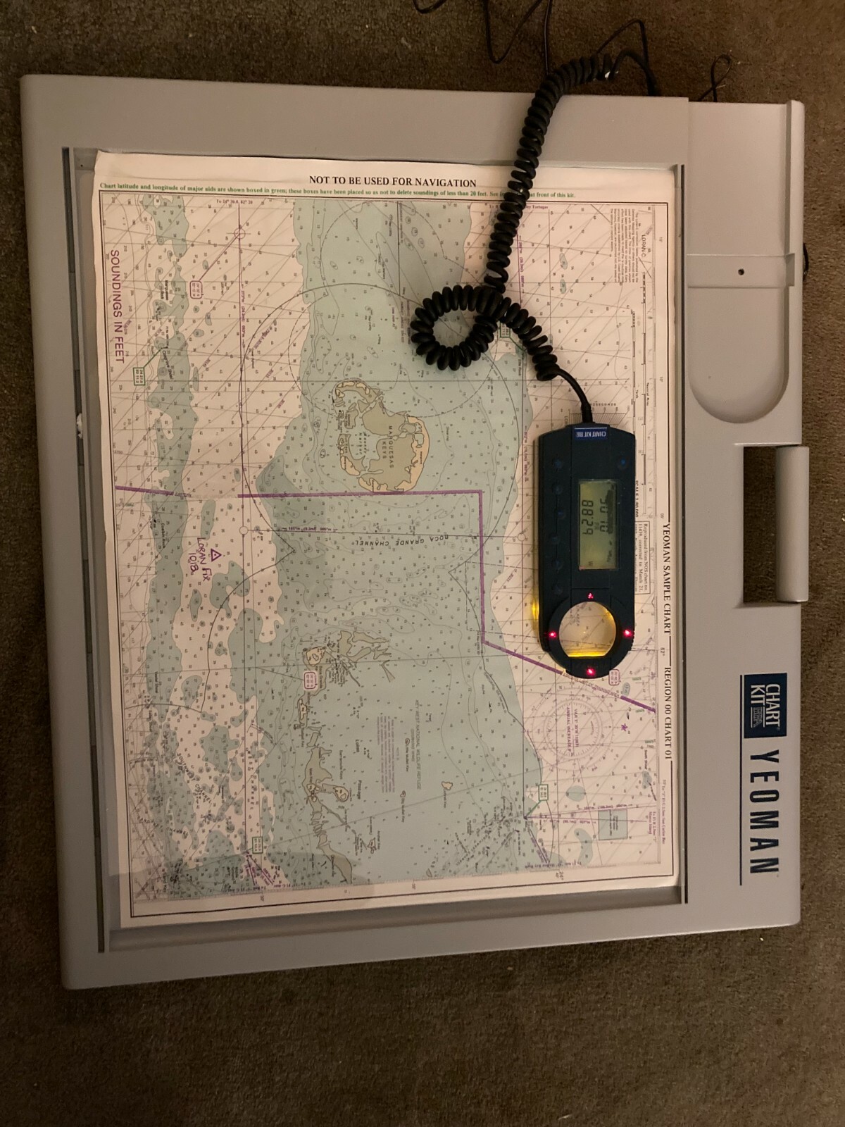 Yeoman Chart Plotter BB Association BBA GPS Interfaced ElectroCharts ...