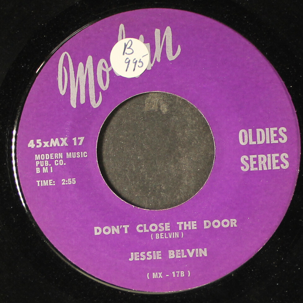 JESSE BELVIN: goodnight my love MODERN OLDIES 7" Single 45 RPM | eBay
