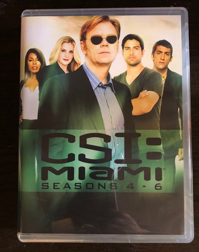 CSI: Miami Seasons 4,5,6 (19 DVD Set) David Caruso, Emily Procter TV ...