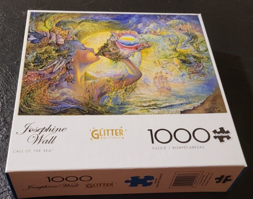 Buffalo 1000 Piece Puzzle -Josephine Wall "Call of the Sea" Glitter ...