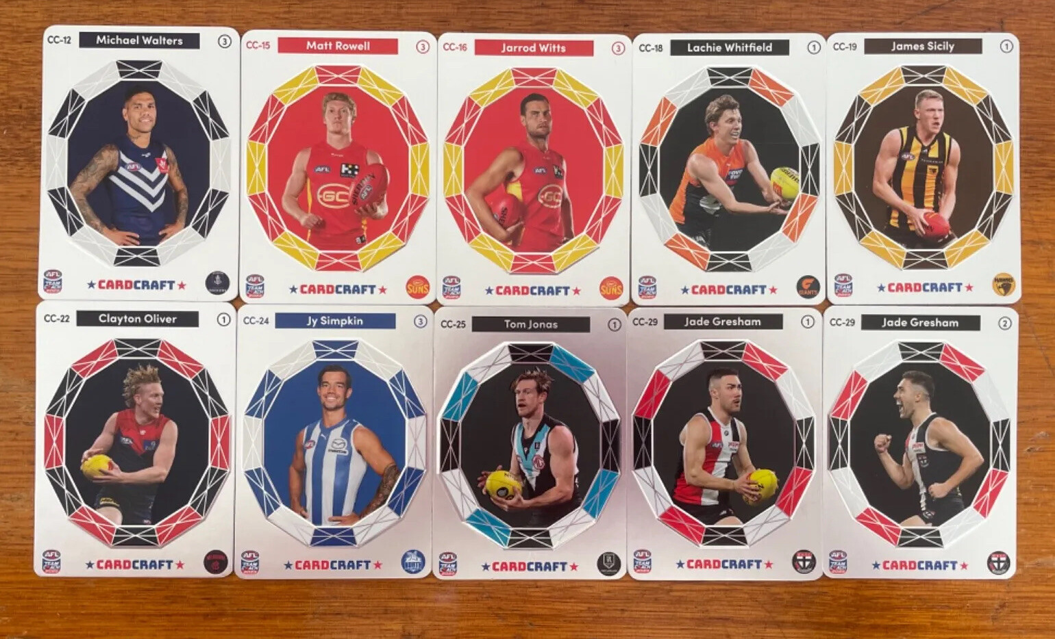 2023 AFL Teamcoach Card Craft Silver-Pick Your Own-Codes Unused | eBay ...