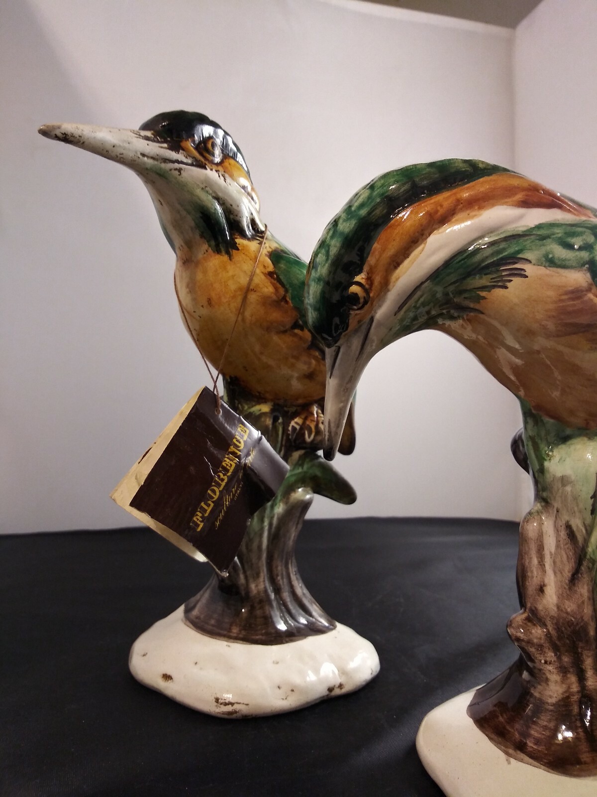 R Pennati Florence Sculture d'arte Italy Pair of Birds | eBay