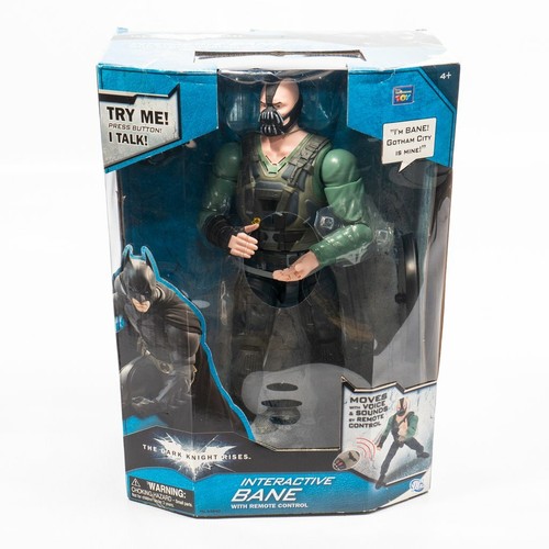 The Dark Knight Rises Batman Interactive Bane Talking Figure Brand New ...