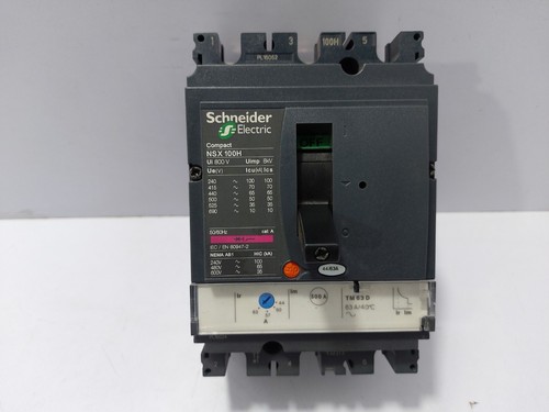 Schneider Electric NSX100H Circuit Breaker NSX100-160-250 F/N/H/NA | eBay