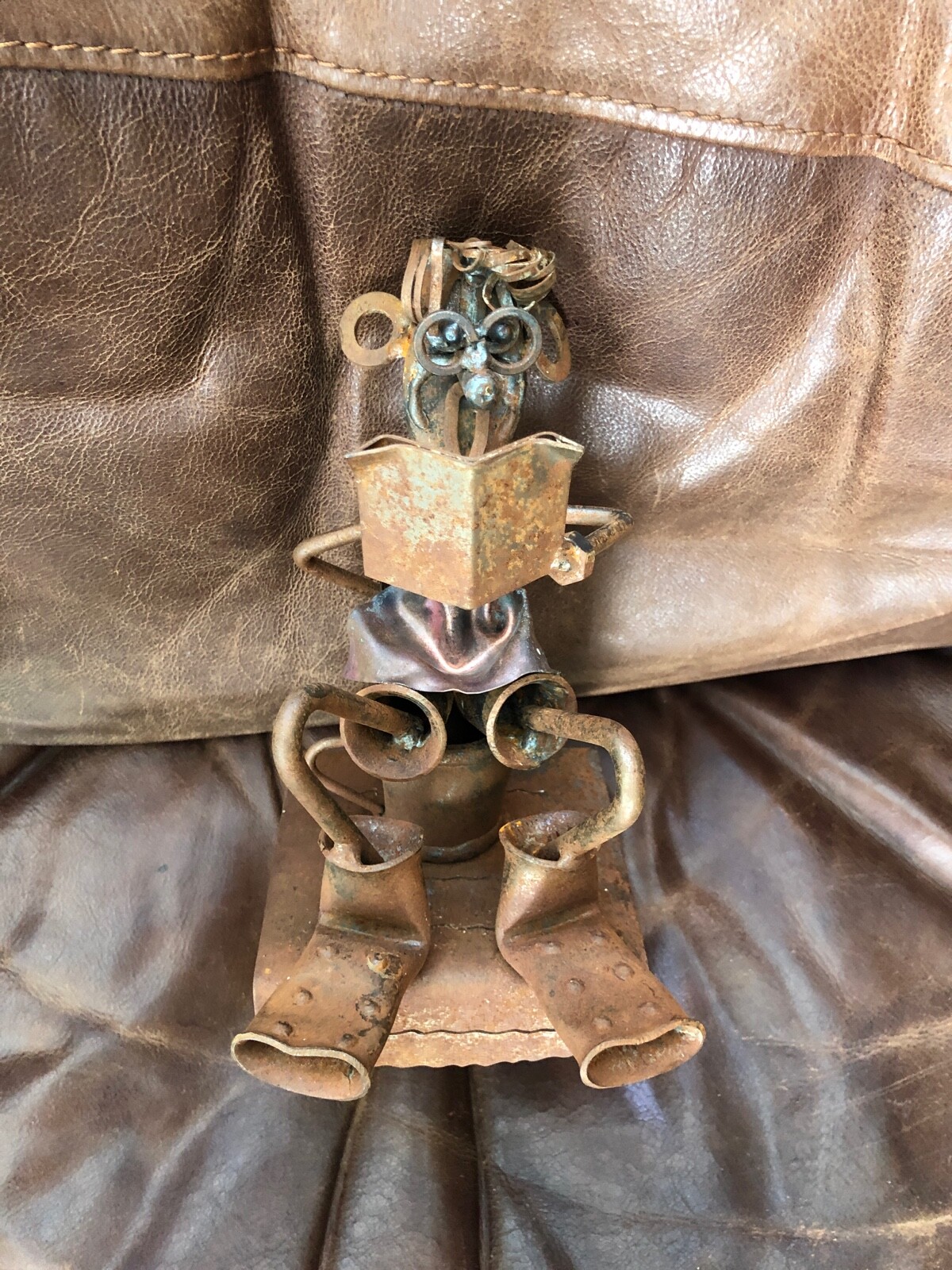 Vintage Happy Metal Mr Crapper Toilet Roll Holder similar to Hinz and ...