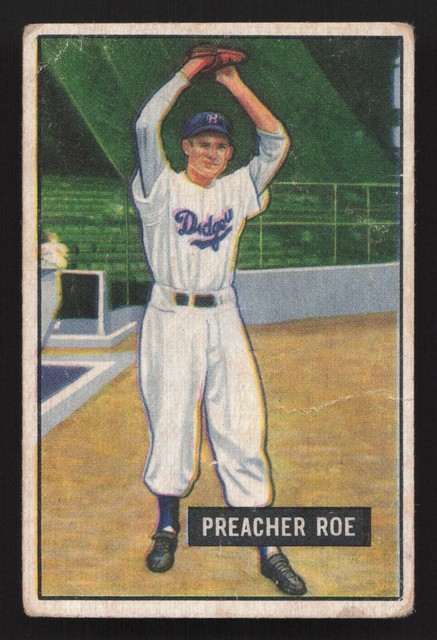 1951 Bowman - #118 Preacher Roe for sale online | eBay