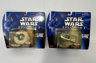 Star Wars Episode 1 Micro Machines Gian Speeder Trade Federation ...