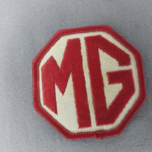 MG Red Octagon British Automotive Car Patch 2 3/4" | eBay