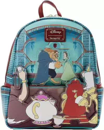 Inside Out 2 Pixar Sadness Backpack Loungefly Women Shoulder Bag Mini ...