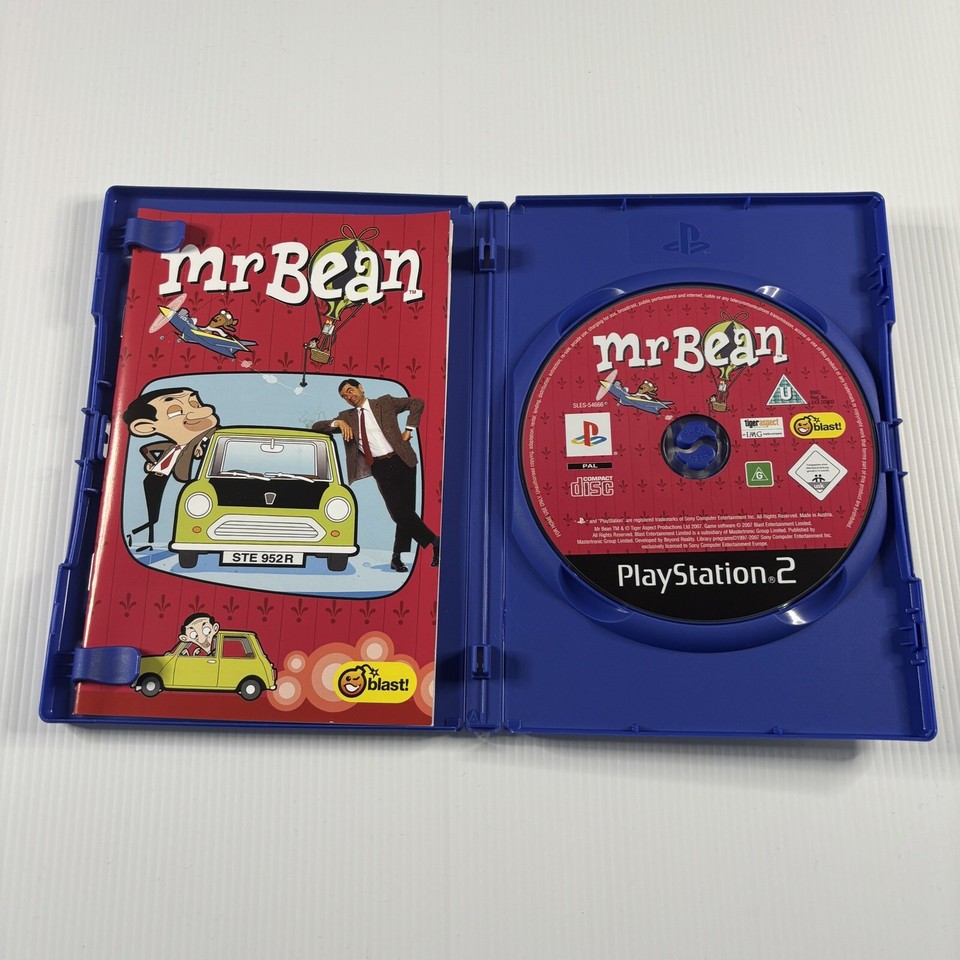 Mr Bean PS2 Playstation 2 PAL Complete With Manual Free Tracked Postage ...