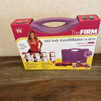 The Firm Cardio Total Body Transformation Dumbbell Weight System with ...