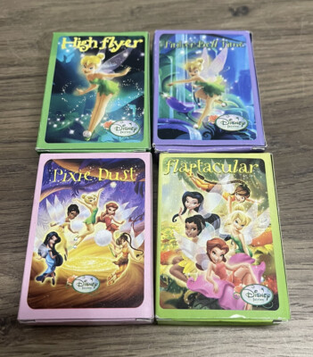 Disney Fairy Tinkerbell Mini Card Games 2.5 x 1.75 Friends Kids Girl ...
