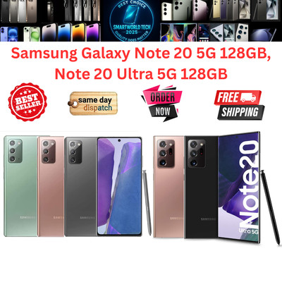 Samsung Galaxy Note 20 SM-N981B/DS /Note 20 Ultra 5G 128GB Unlocked ...