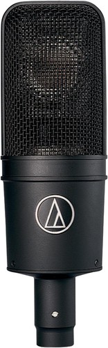 Audio-Technica AT4040 Black Cardioid Condenser Microphone Studio XLR ...