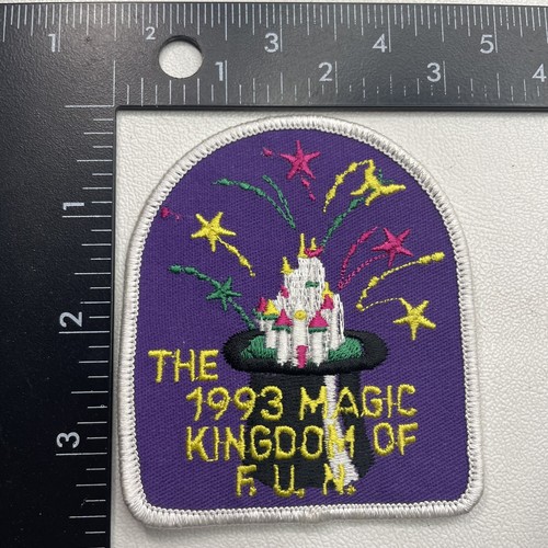 The 1993 MAGIC KINGDOM OF F.U.N. FUN Castle Patch From Girl Scouts I ...