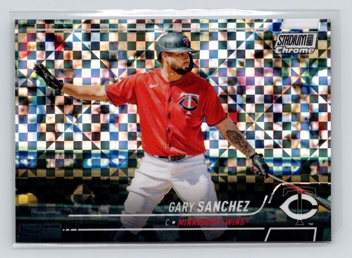 Gary Sanchez 2022 Topps Stadium Club Chrome #358 X-Fractor | eBay