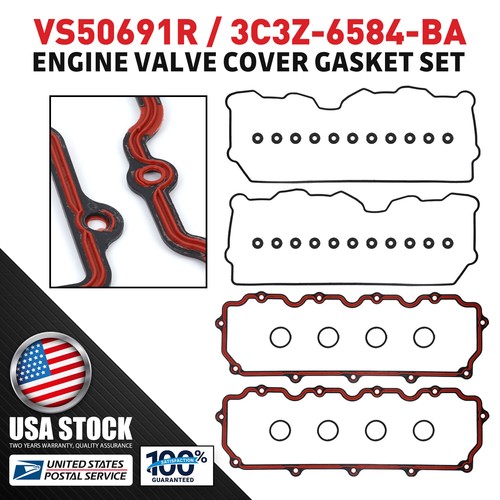 For 2003-10 Ford 6.0 6.0L Powerstroke Diesel Valve Cover & Rocker Box ...
