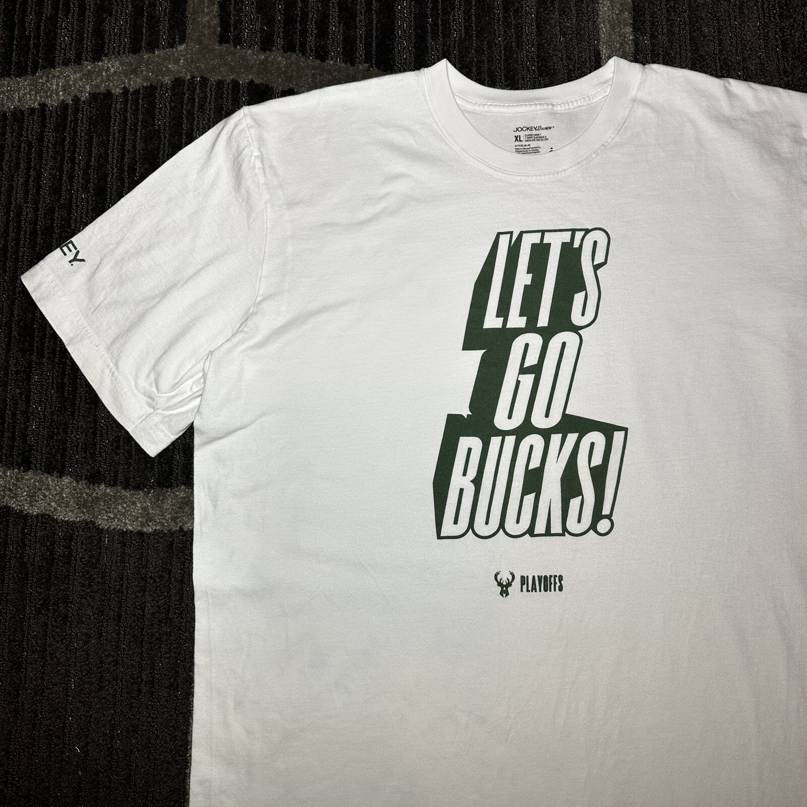 Milwaukee Bucks NBA Basketball “Let’s Go Bucks” Jocke… - Gem