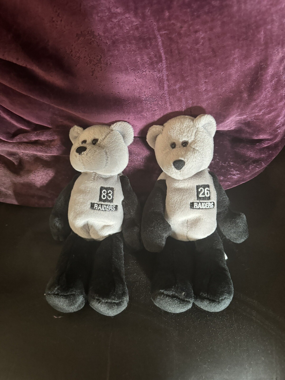 2 Lot national treasures Beanie Baby Bear 83 Ricky Dudley 26 Napoleon ...