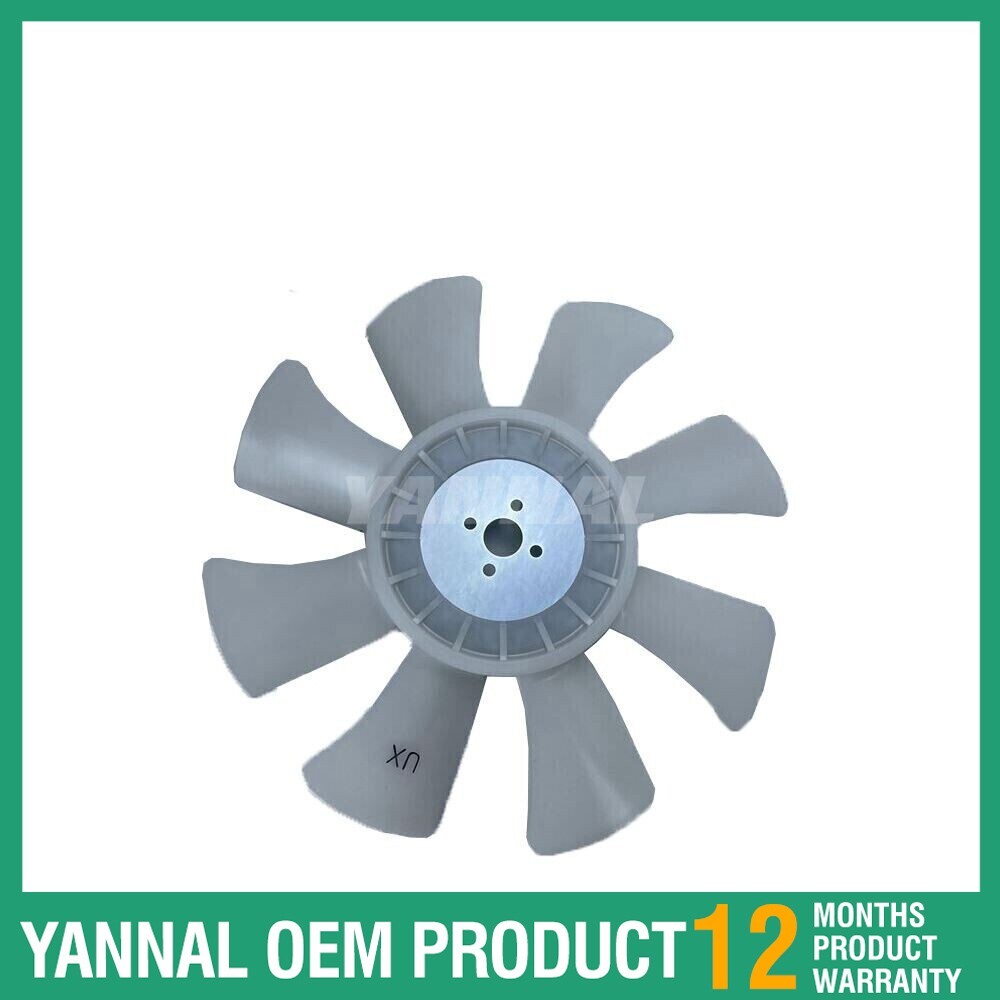 Brand-New 4TNV98 Fan Blade 4 hole 8 Blade 129920-44740 For Yanmar ...