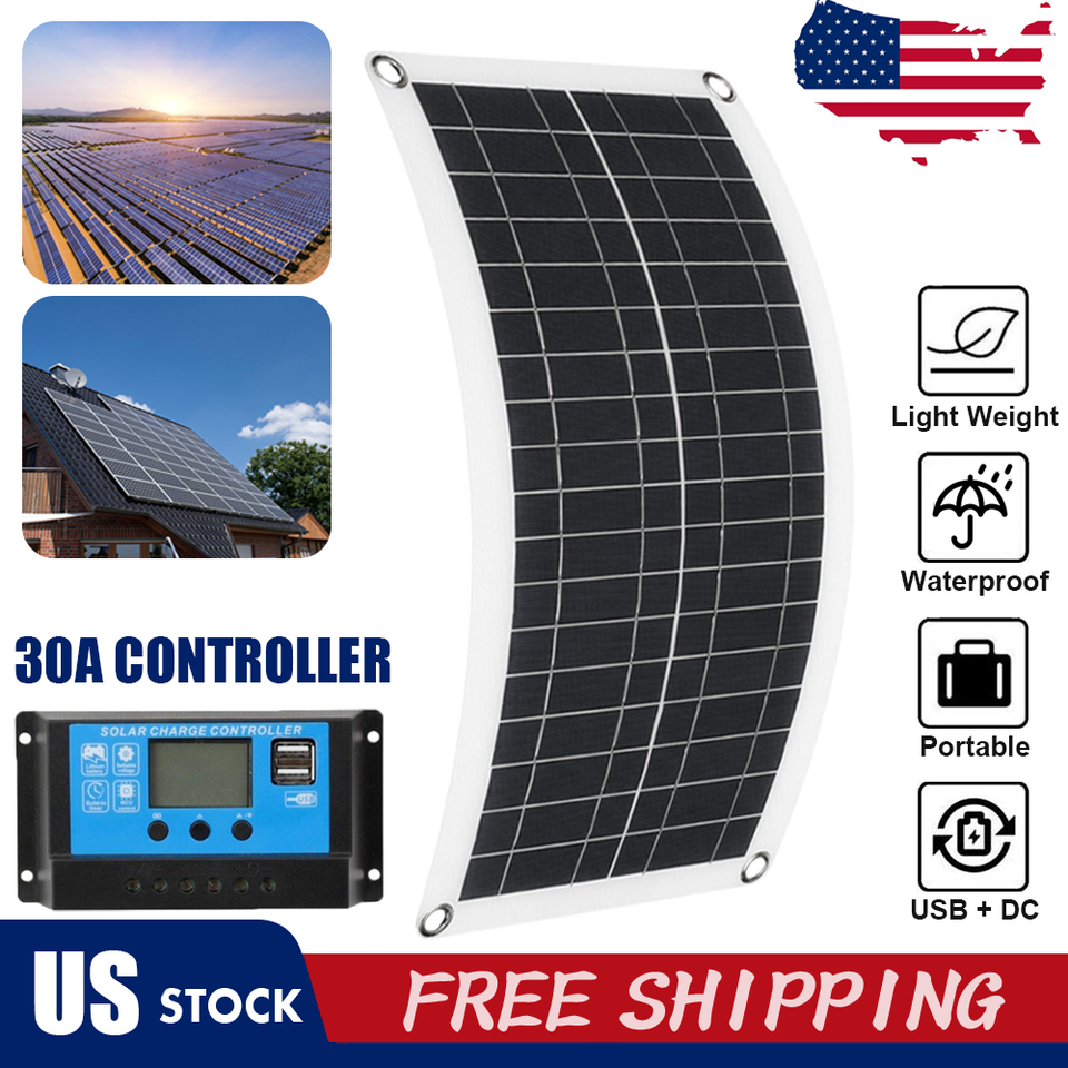 300W Complete Solar kit Off Grid Solar Panel System for Home Solar ...