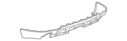 Genuine GM Rear Lower Bumper Cover 25880092 | eBay