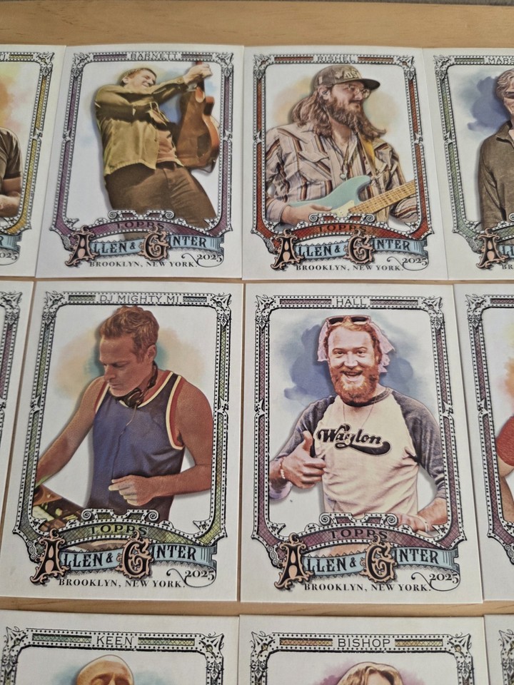 2025 Topps Allen And Ginter 35 Card Non Baseball Lot No Dupes Fish Mini ...