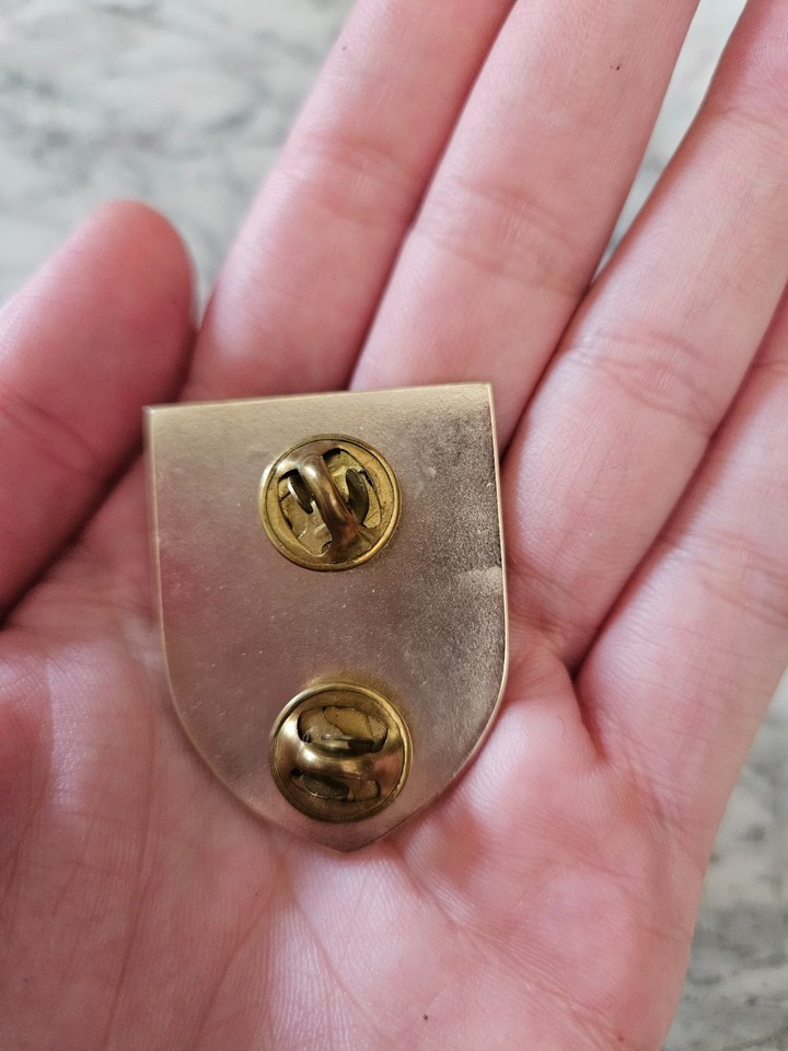 Macedonian 1995 Military Army Academy Pin Badge Skopje Macedonia | eBay