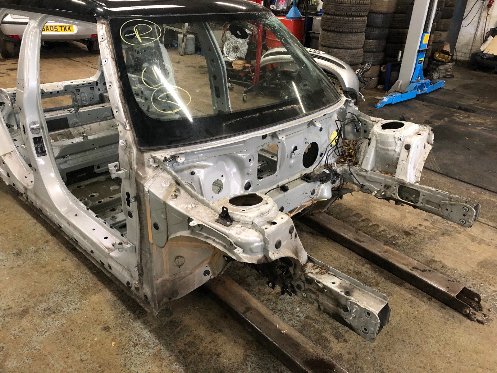 BMW MINI Front Right O/S Drivers Side Front Quarter Chassis Section F55 ...