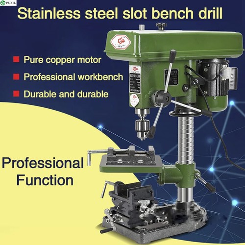 Industrial Grade High Power Stainless Steel Bench Drill Small Crusher ...