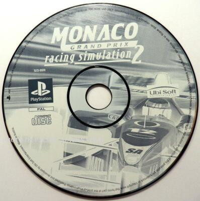jeu MONACO GRAND PRIX RACING SIMULATION 2 pour PLAYSTATION 1 ps1 psx F1 ...