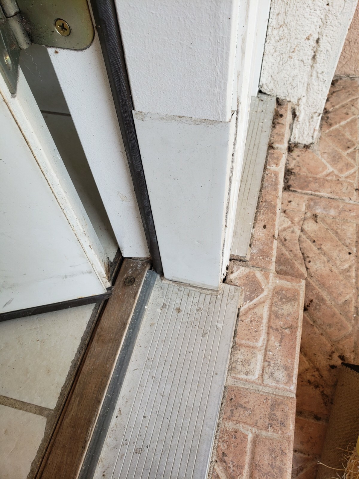 Wood Door Jamb Rot Cover Kit, for inswing doors with 6 9/16" frames ...