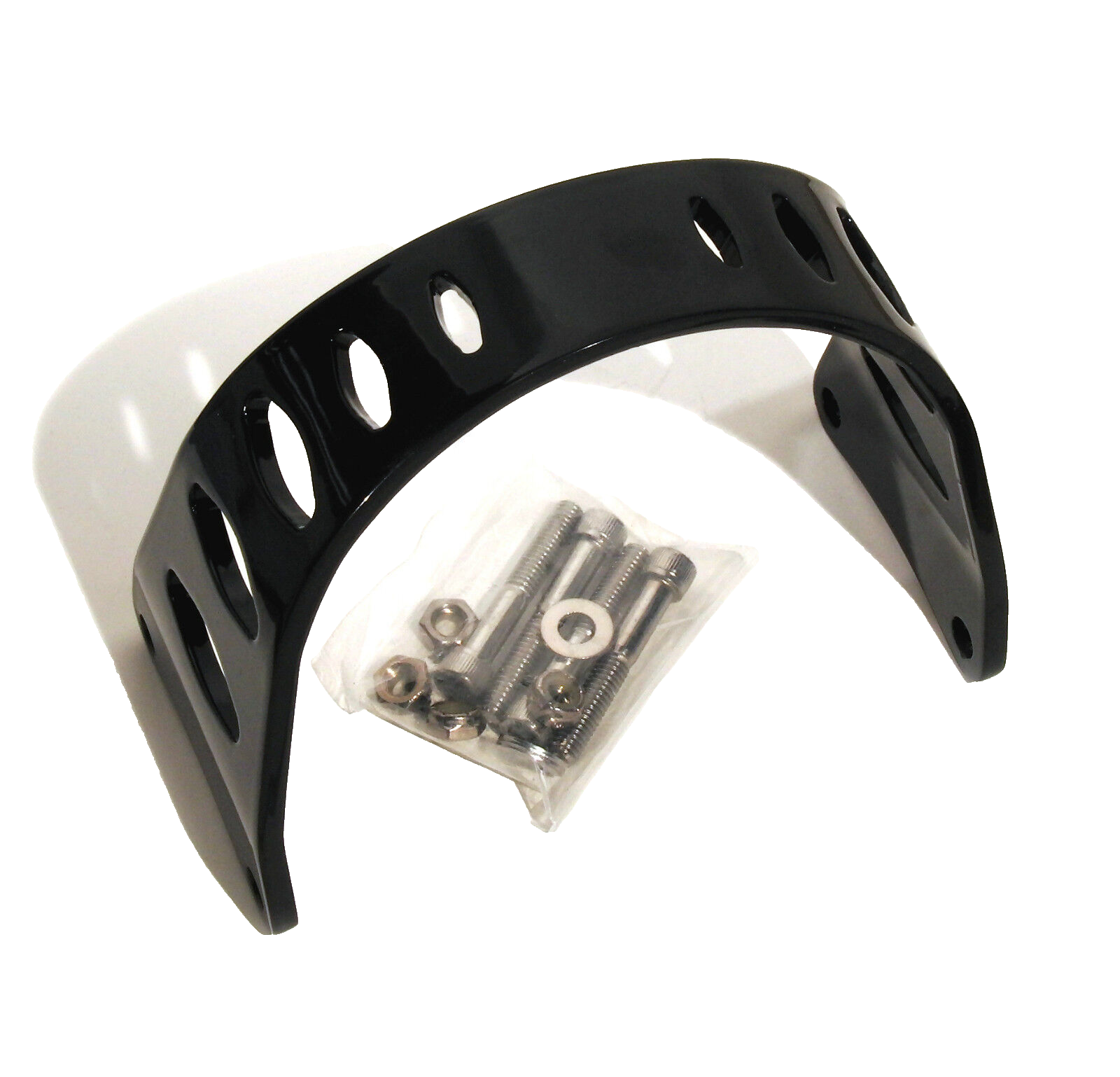 BLACK RETRO DECO 41MM FORK BRACE TWEEK BAR BOLT-ON FOR HARLEY WIDEGLIDE WG FORKS | eBay