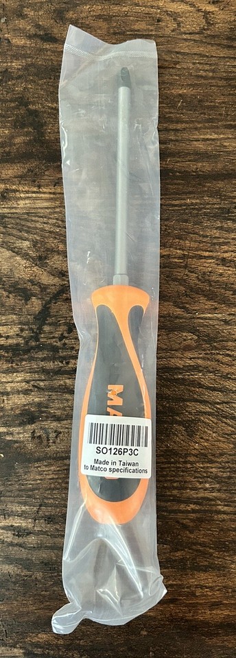 Matco Tools Phillips Screwdriver Orange S0126P3C 3/8" x 6 P3 New | eBay