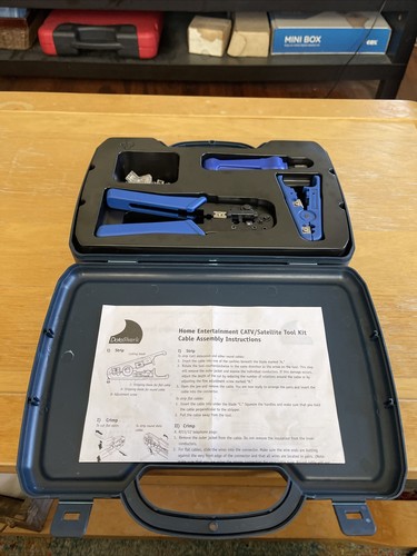 DataShark Digital Cable and Satellite Tool Kit w Case PA70007 | eBay