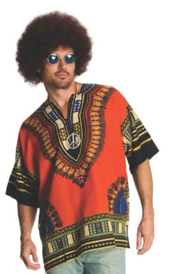 Adult Vintage Hippie Dude Guy 1960s and 70s Costume SIZE S (with defect ...