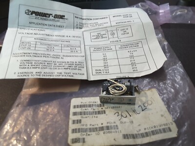 OVP-12 REPLACES 784-OVP-12 POWER SUPPLY 6.4-33VDC NEW NOS SALE SUPER ...