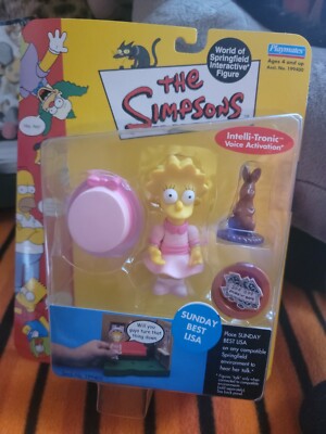 The Simpsons: Sunday Best Lisa Figure Playmates Series 9 New | eBay