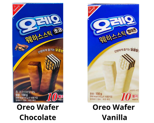 Japanese Korean Taiwan Cookies | Oreos Ritz | Exotic Flavors | Asian ...