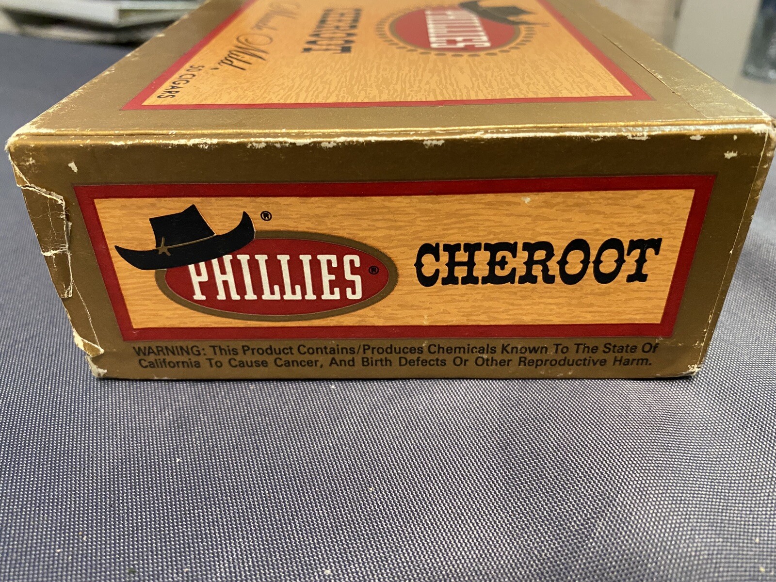 PHILLIES CHEROOT MIRACLE MILD CIGAR BOX 6 1/2 X 5 X 2 | eBay