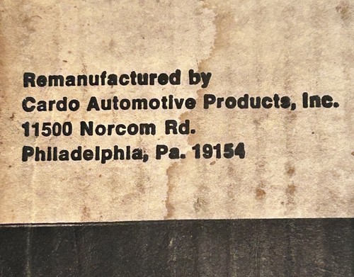 NORS CARDO Premium Disc Brake Pads Riveted CR-728A D52. NOS | eBay