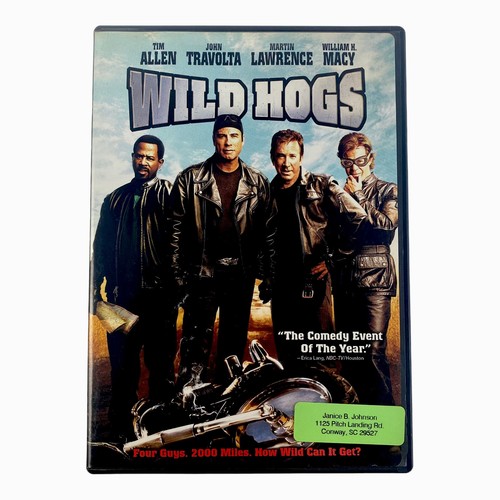Wild Hogs (DVD, 2007) Widescreen Comedy, Adventure, Tim Allen, John ...