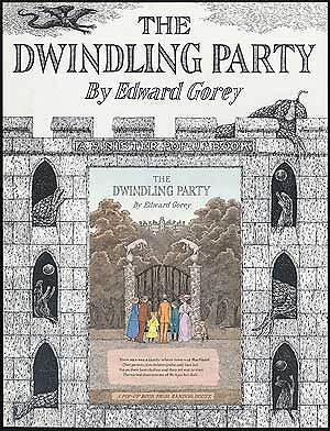 Edward GOREY / Display Poster The Dwindling Party 1982 | eBay