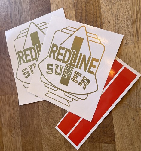 Redline Sticker Decal Pack 2 Gallon Petrol Oil Fuel Can Petroliana | eBay